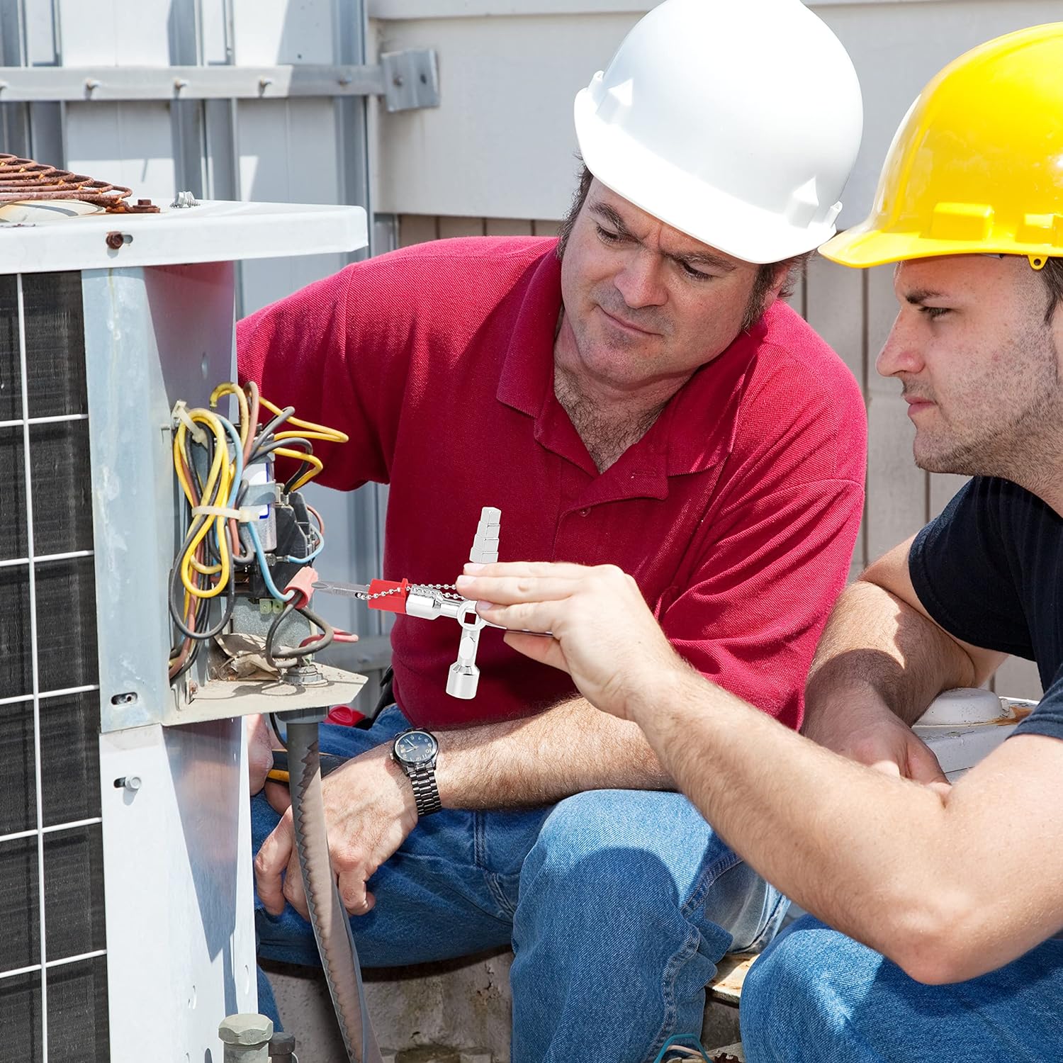 Set 2 chei universale, Aisdelu, pentru dulapuri tehnice, contoare ...