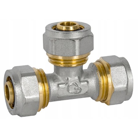 Teava T, Diamond, 20x16x16mm, Metal - eMAG.ro