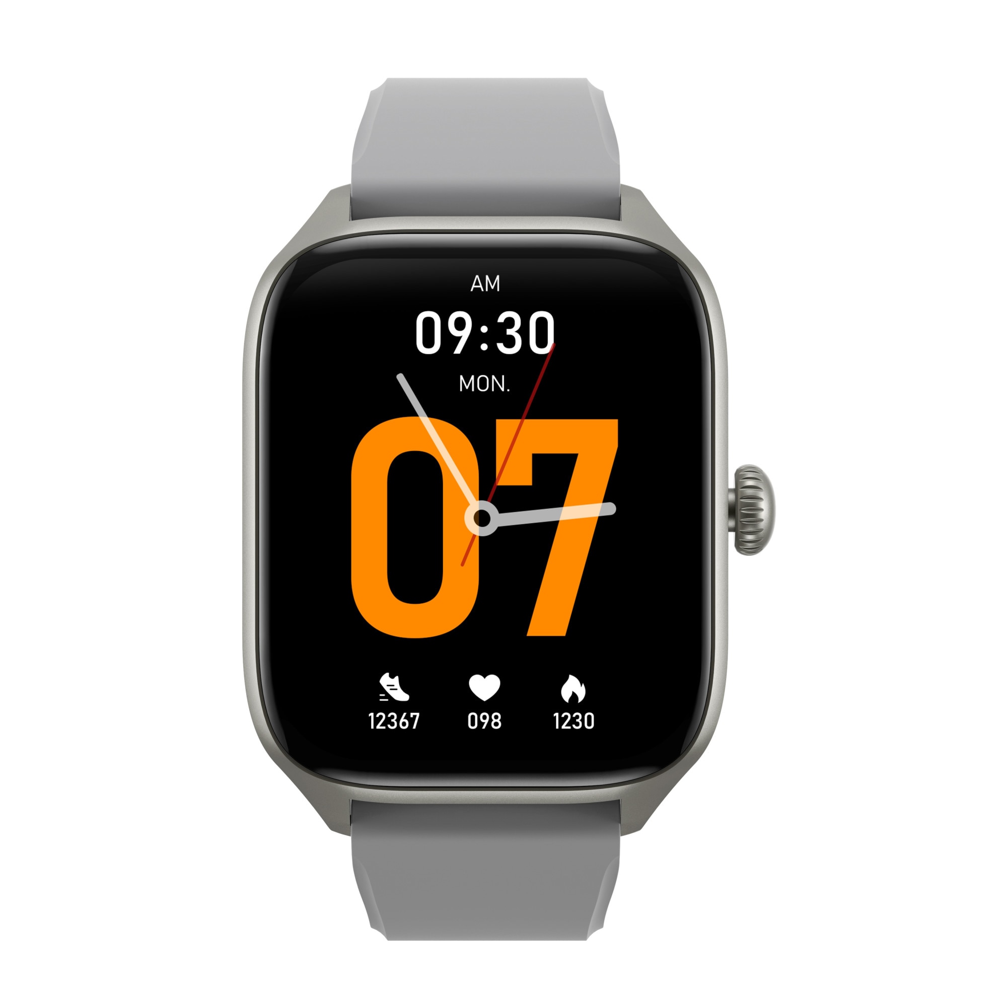 Smartwatch PowerLocus PW9 Bluetooth, Gri - eMAG.ro