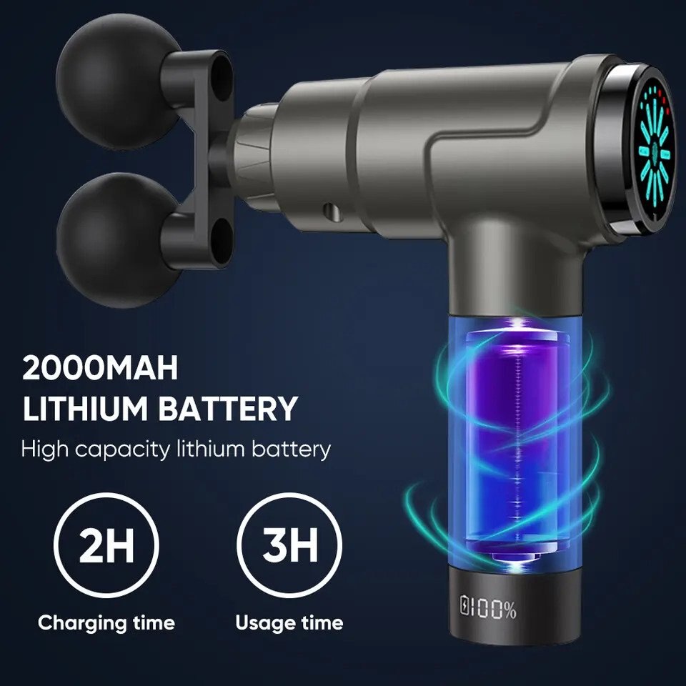 Aparat de masaj profesional cu vibratii, Smart Pulse, Ultima X6, 30 ...