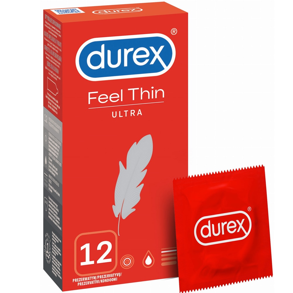 Pachet Prezervative Durex Feel Thin Ultra 10 Arouser 12 Invisible 12 - eMAG.ro