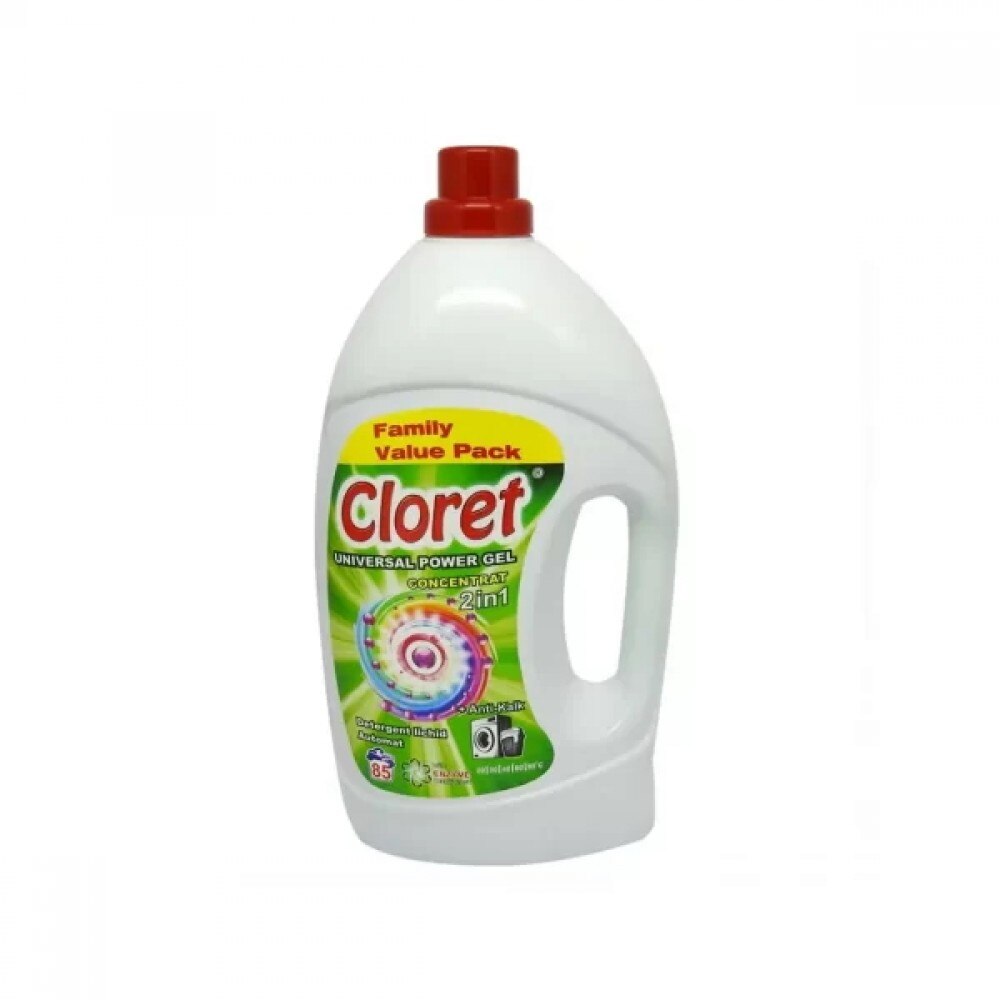Detergent lichid automat universal power gel concentrat 2 in 1 anti ...