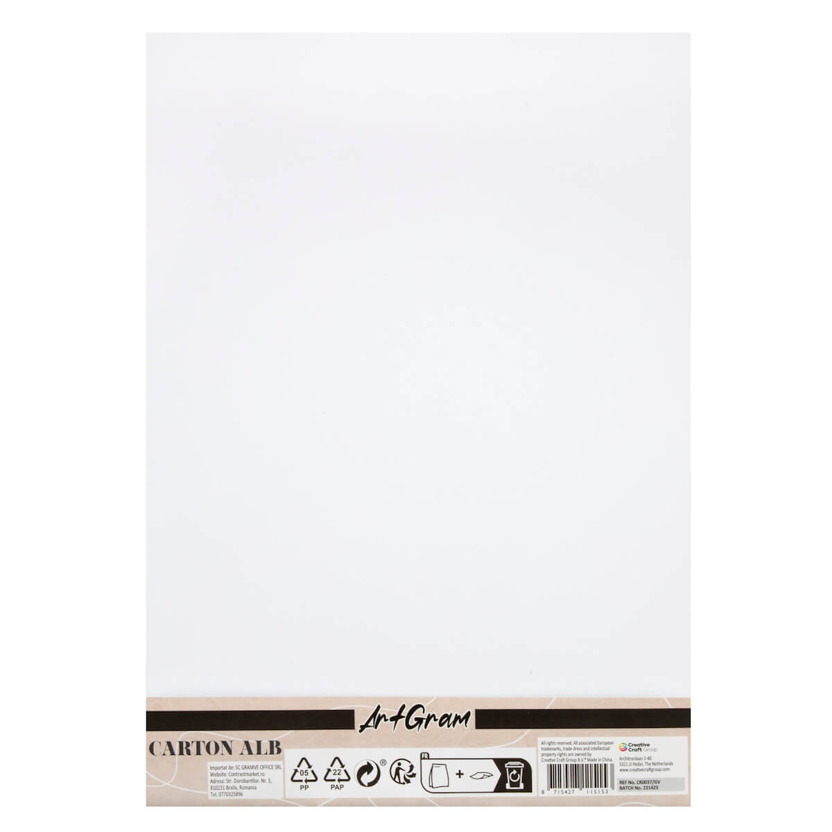 Set 10 buc carton alb A4 220 gr - eMAG.ro