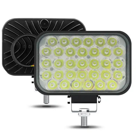 Set 2x Proiectoare LED auto OFF-ROAD 4 inch 99W 33LED, 12V-24V, 6000K ...