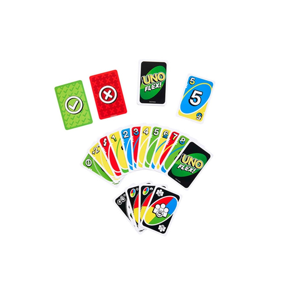 Joc de carti UNO Flex!, HMY99 Multicolor, 2-8 jucatori, 7+ - eMAG.ro