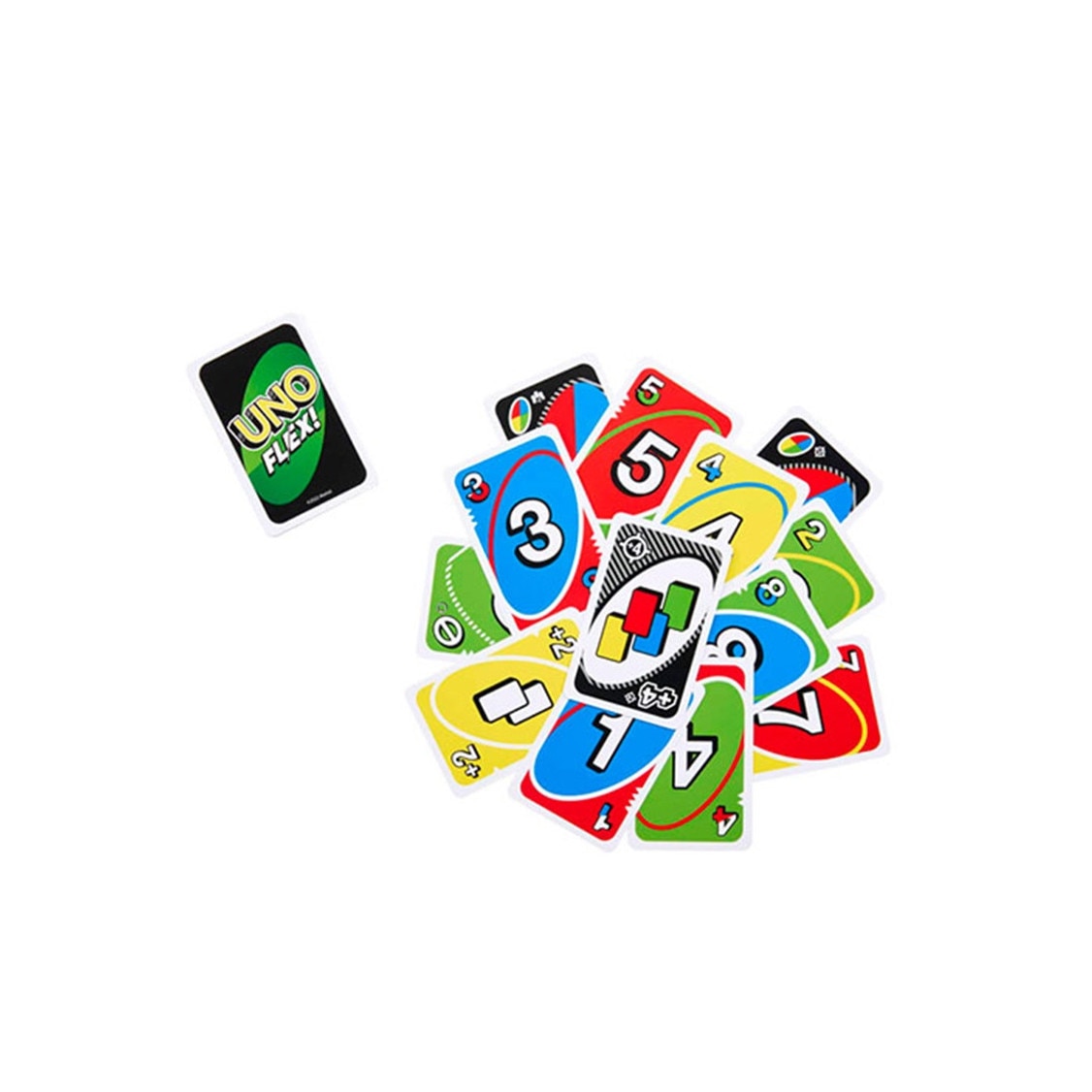 Joc de carti UNO Flex!, HMY99 Multicolor, 2-8 jucatori, 7+ - eMAG.ro