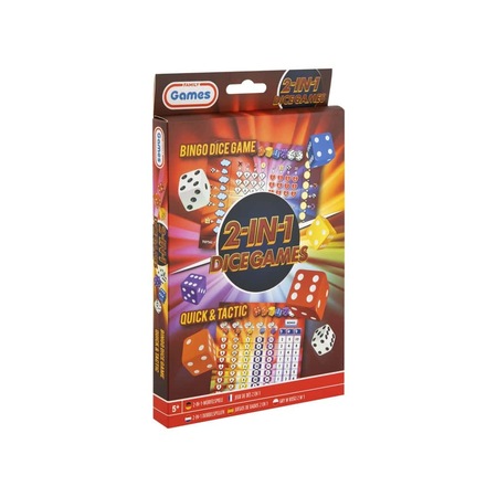 Joc de societate cu zaruri, Grafix, Bingo Dice & Quick and Tactic, 5 ...