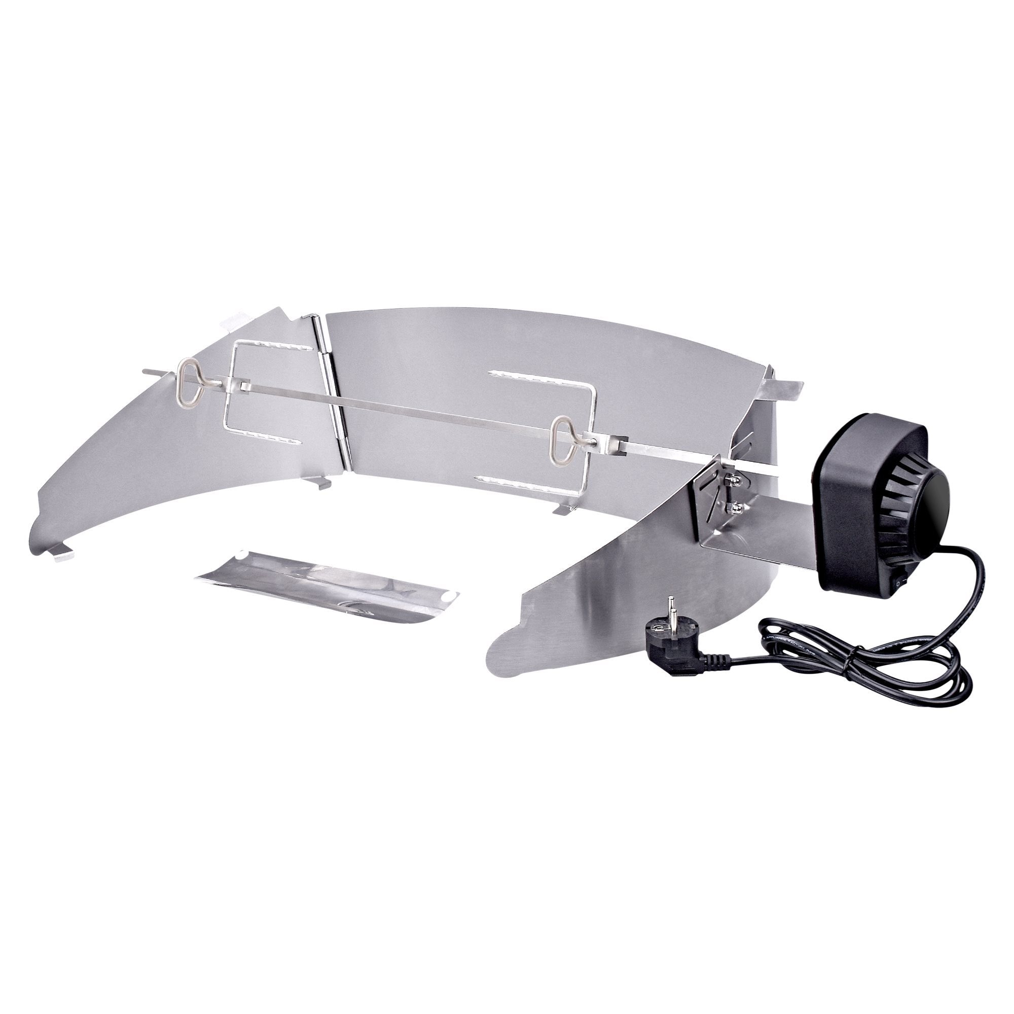 Kit rotiserie pentru gratar de gradina, inox - Zokura - eMAG.ro