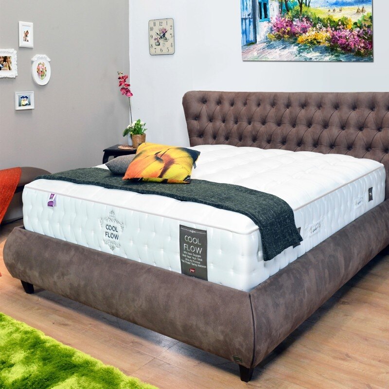 Saltea ortopedica, Isbir Turkey, Coolflow Isbir Bedding, 140x200 cm, Cu ...