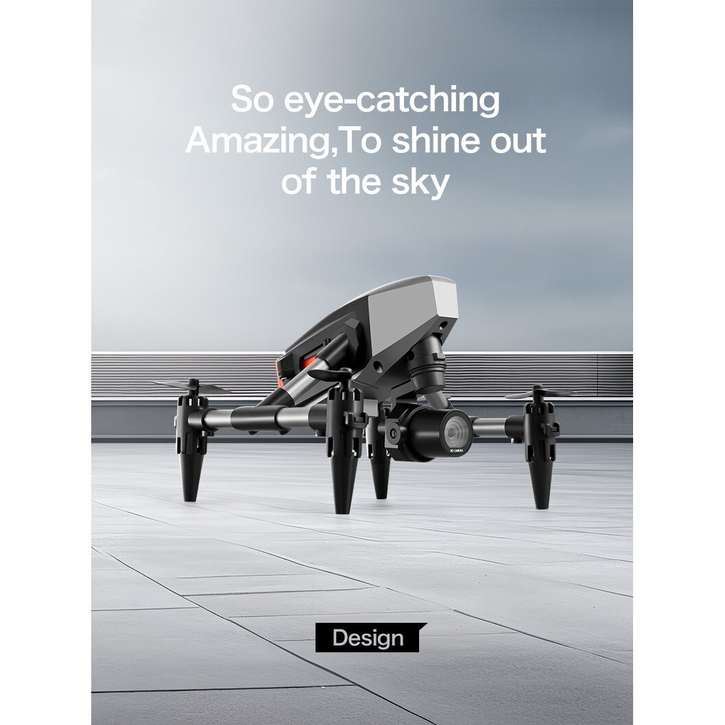 Mini drona cu camera HD ZEEVOS, generatie noua, mentinere altitudine ...