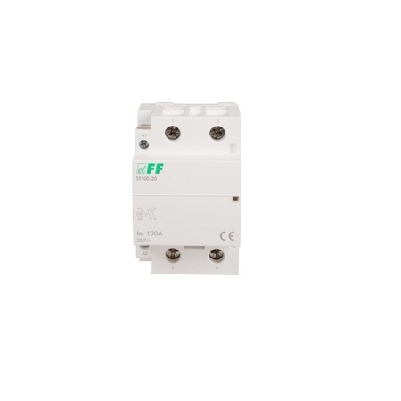 Contactor modular 100A 2×NO 230V AC ST100-20 F&F - eMAG.ro