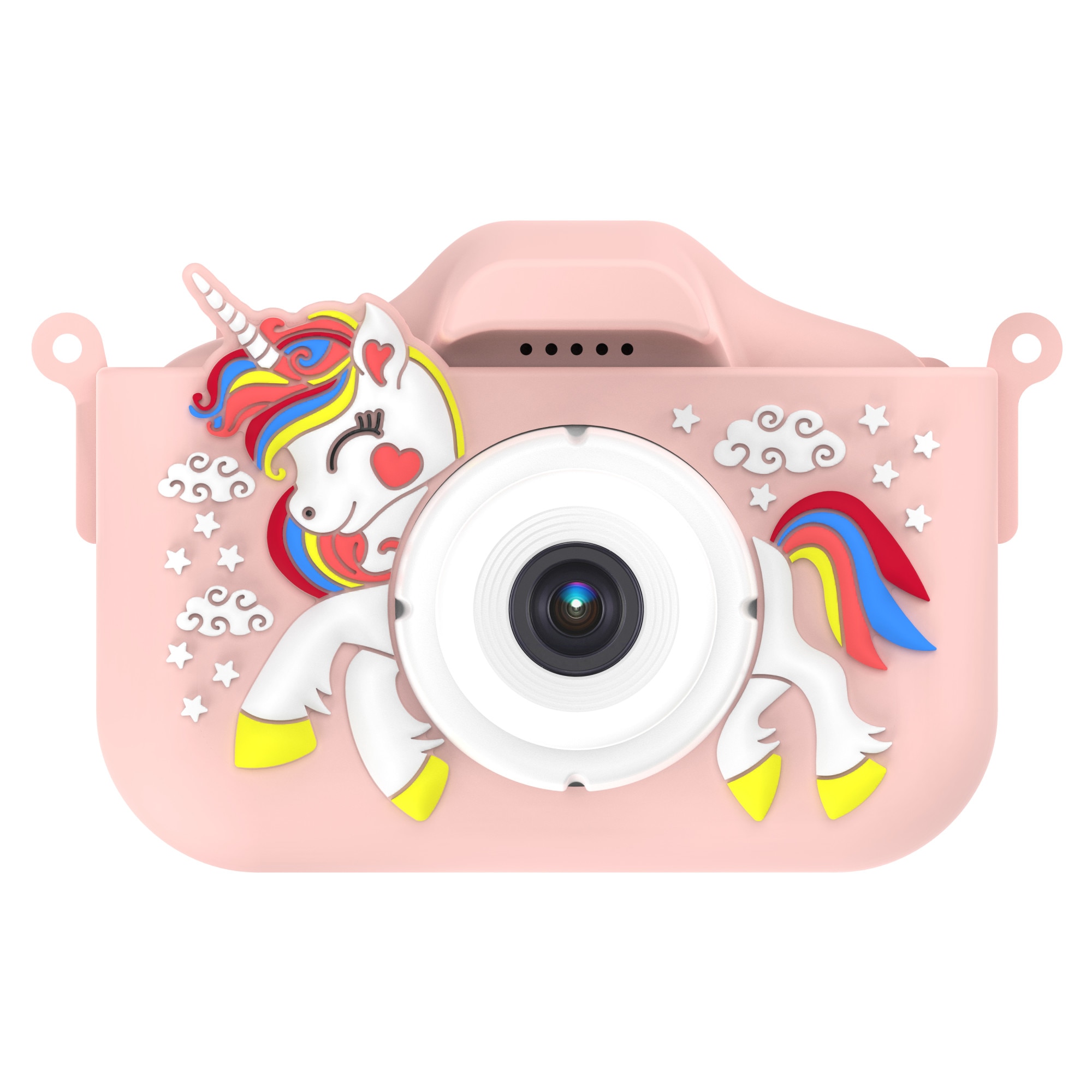 Camera digitala pentru copii, STELS, Q10s, Card SD de 64 GB, Jocuri ...
