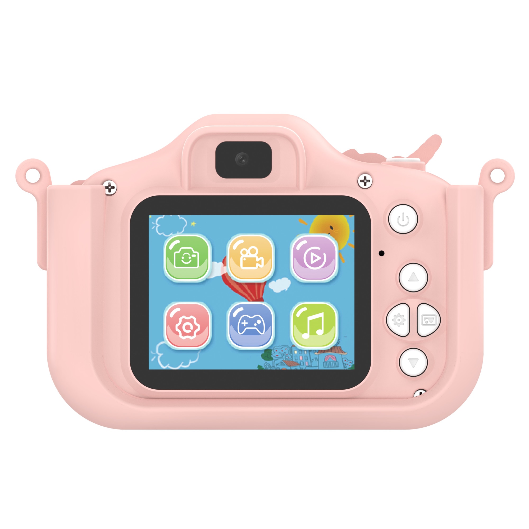 Camera digitala pentru copii, STELS, Q10s, Card SD de 64 GB, Jocuri ...