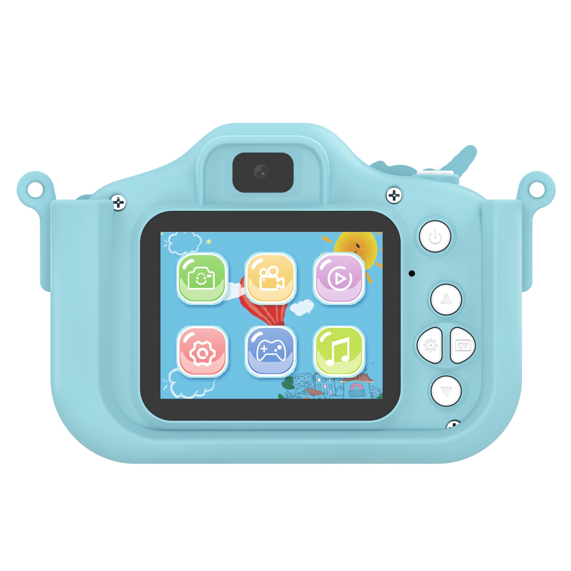 Camera digitala pentru copii, STELS, Q20s, Albastru - eMAG.ro
