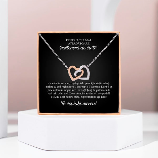 Colier cu Inimi Impletite, Pentru cea mai atragatoare partenera de ...