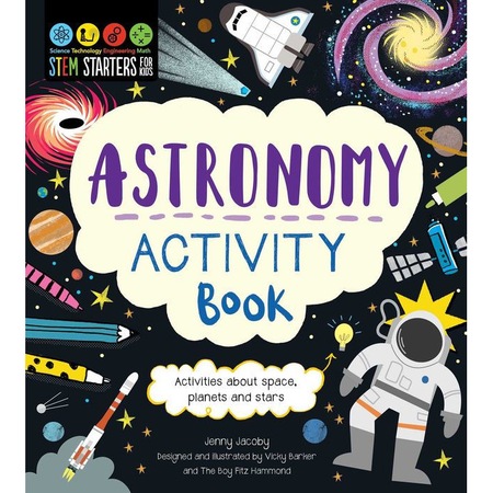 Stem Starters for Kids Astronomy Activity Book: Activities about Space ...