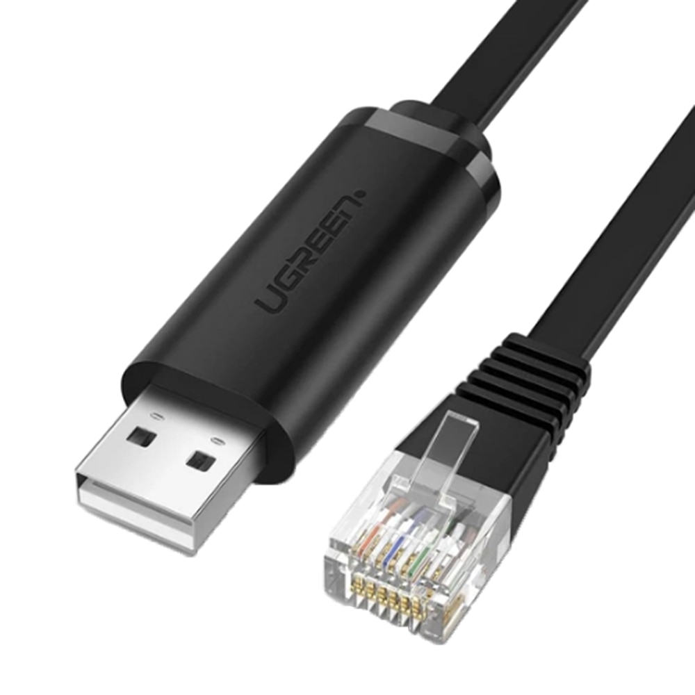 Cablu de Internet USB-A la RJ45 Lungime 3m, Cupru, C175, Negru - eMAG.ro