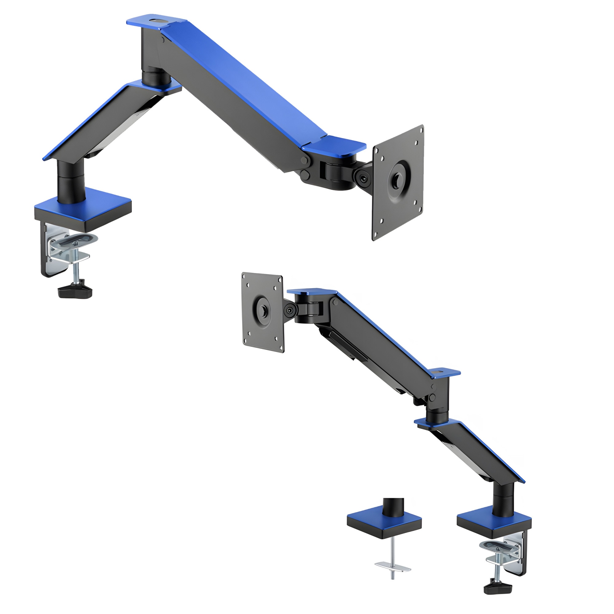 Brat singular pentru monitor cu arc pneumatic, HDWR SolidHand-AG01B ...