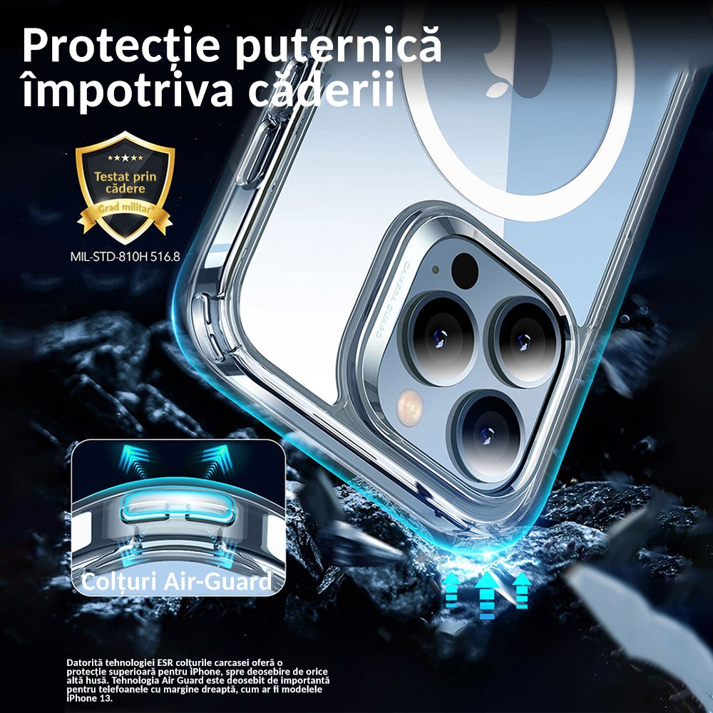 Husa de telefon magnetica ESR pentru iPhone 13 Pro Max cu HaloLock si ...