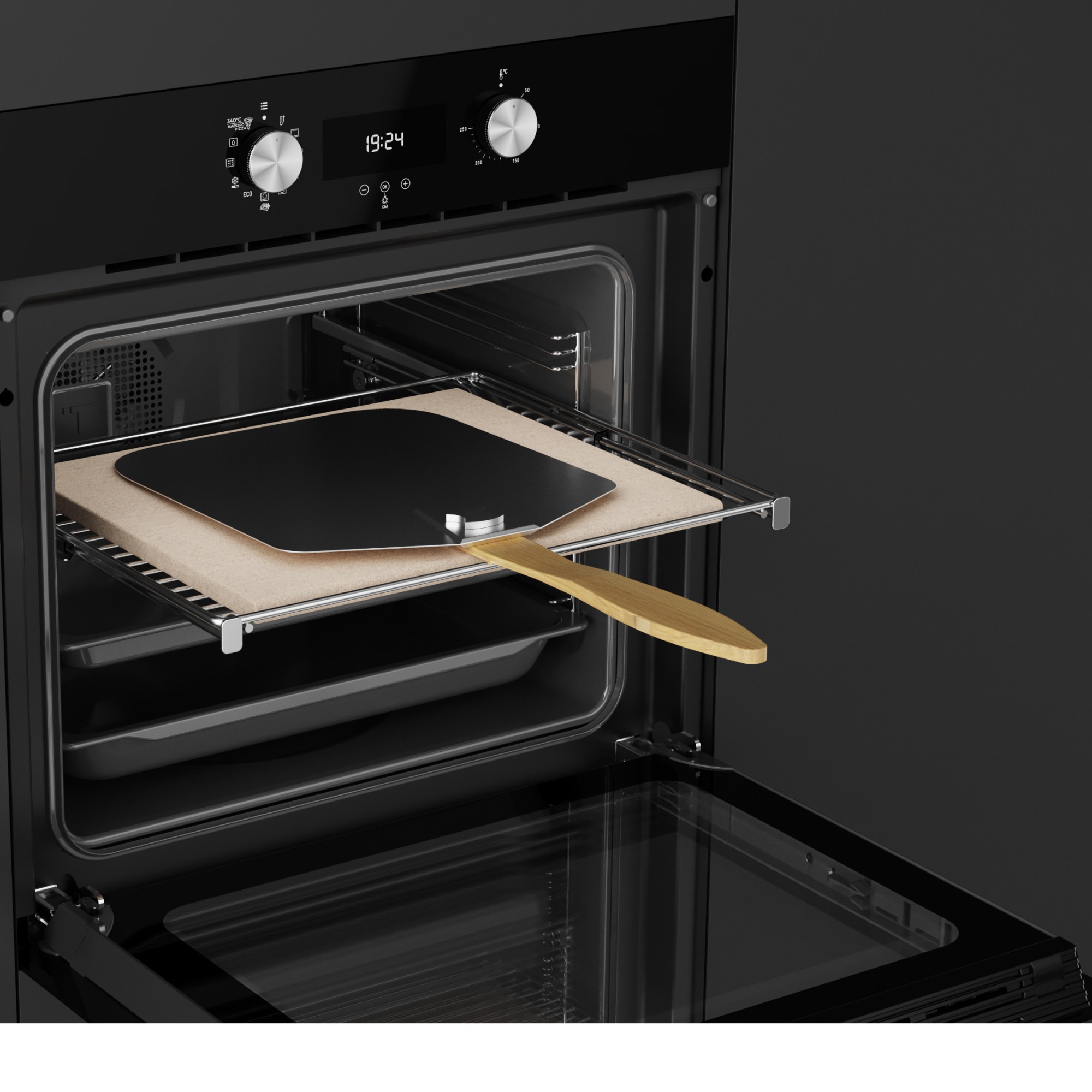 Cuptor incorporabil TEKA HLB 8510 P MAESTROPIZZA, Electric, 70 l ...