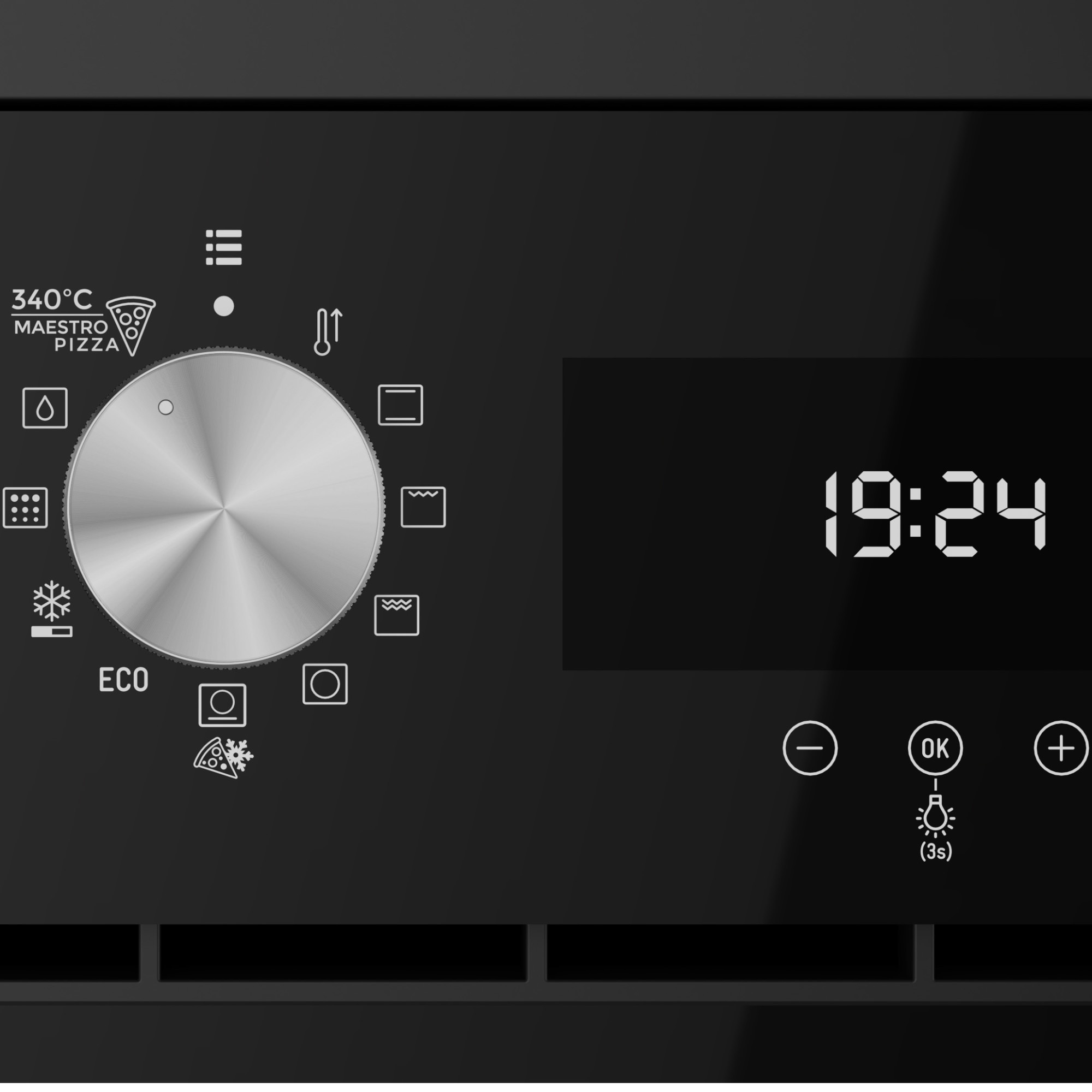 Фурна за вграждане TEKA HLB 8510 P MAESTROPIZZA, Електрическа, 70 л ...