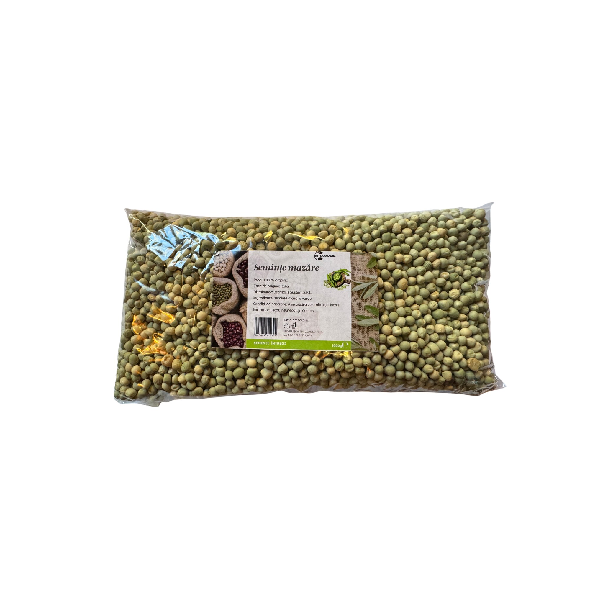 Seminte Mazare Microplante, Bramosis, 1 Kg - eMAG.ro