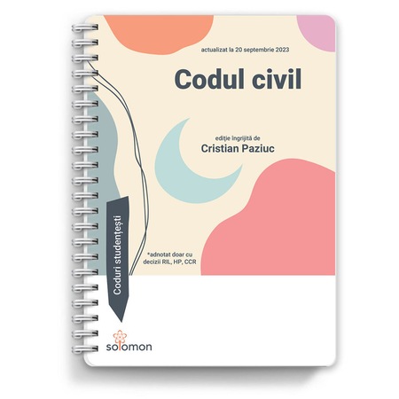Codul civil (actualizat la 20 septembrie 2023), Solomon - eMAG.ro