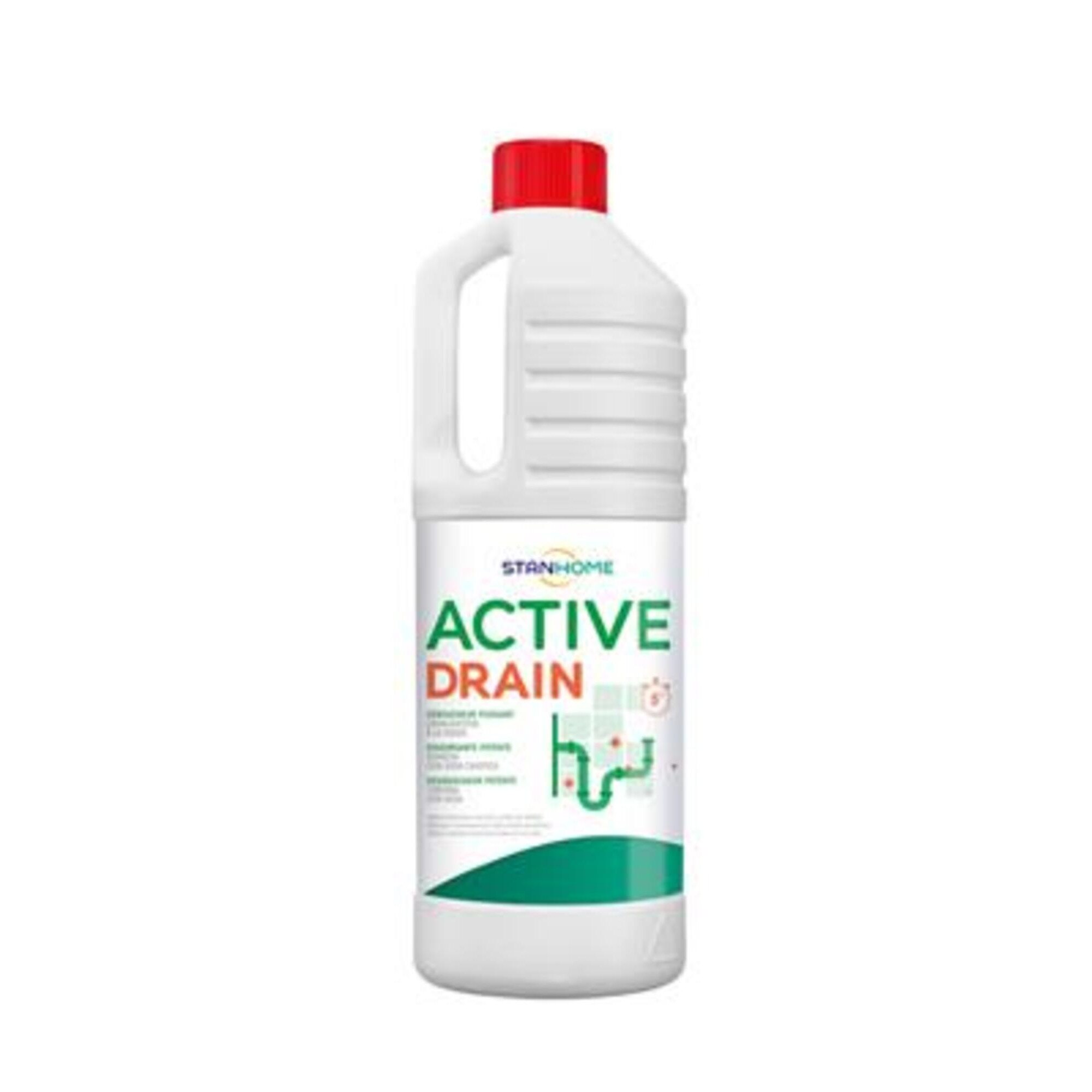 Solutie desfundare tevi, Active Drain Stanhome, 1000 ml - eMAG.ro