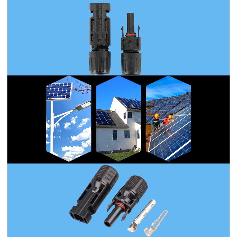 Set Mufe MC4 Mama-Tata pentru Cablu Solar 4-6 mm - eMAG.ro