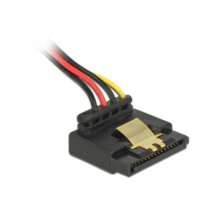 SATA-4 Pin Molex адаптер, DeLock, черен - eMAG.bg