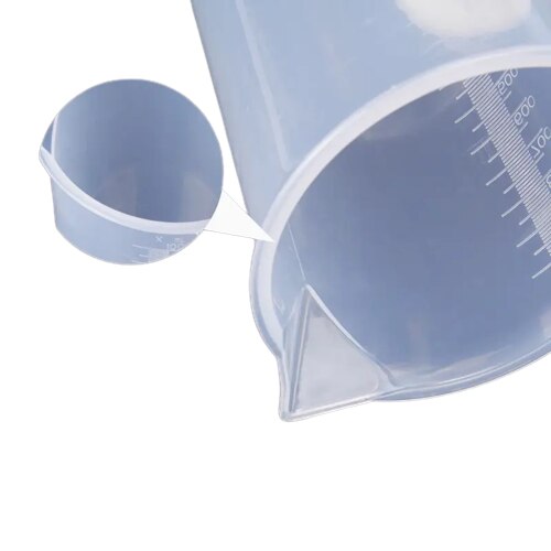 Set 3 cani gradate, cu precizie ridicata, marcaje in ML si maner, 100 ...