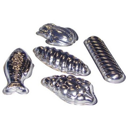 Set de 30 forme prajituri, Argintiu - eMAG.ro