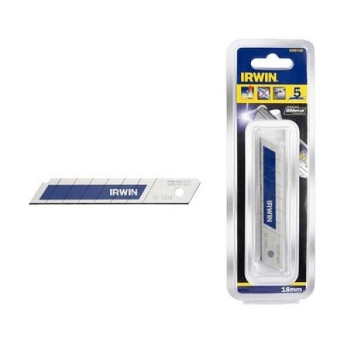Lama pentru cutter, Irwin, 18mm, bimetal, albastru - eMAG.ro