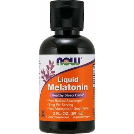 Melatonina, Now, 3mg lichid 59ml - eMAG.ro