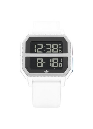 Ceas barbatesc, Adidas, Otel inoxidabil/Silicon, 41 mm, Alb - eMAG.ro