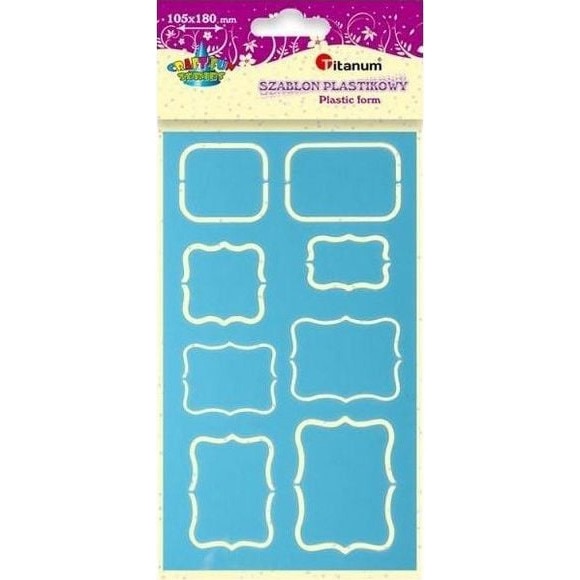 Sabloane, Titanum, Multicolor - eMAG.ro