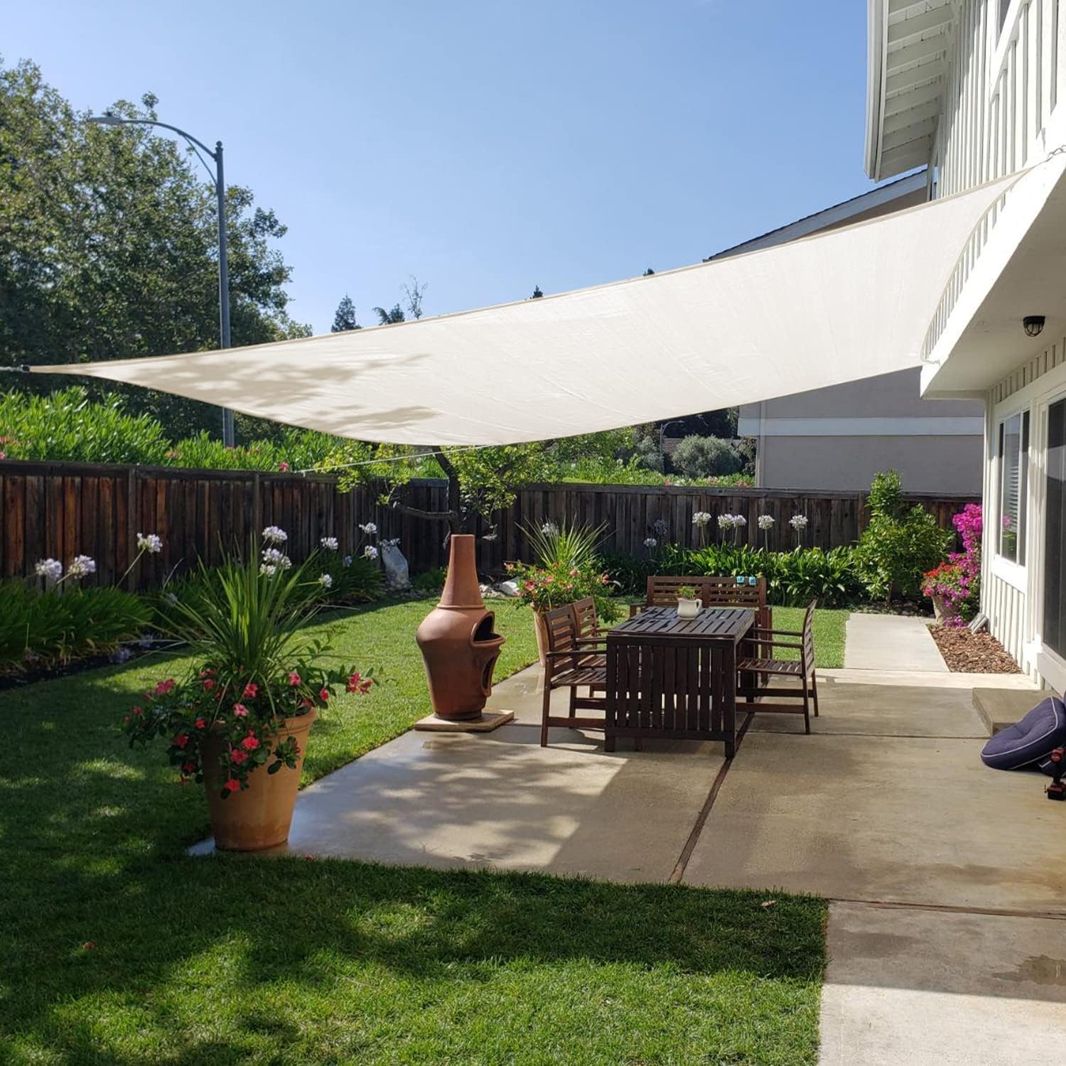 Copertina pentru gradina Jormftte, 2.5 x 2.5 m, Protectie UV, HDPE ...