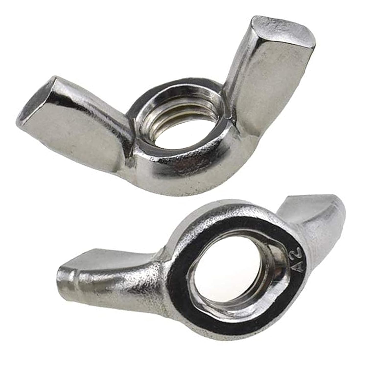 Piulite fluture Tovbmup, otel aliat zincat, argintiu, set 10 buc, M10 ...