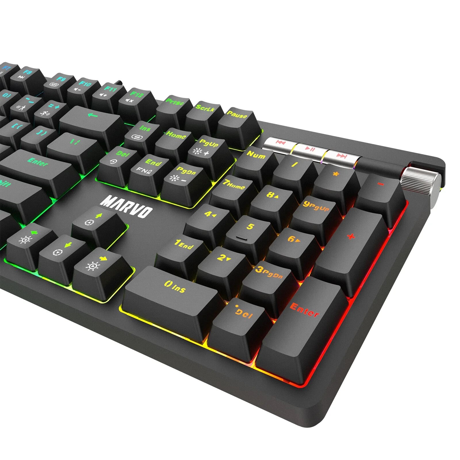 Клавиатура Marvo механична клавиатура Gaming Keyboard Mechanical KG948 ...