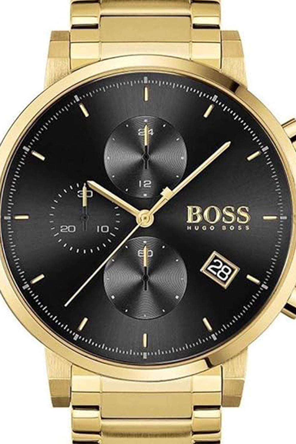 BOSS, Ceas analog din otel inoxidabil, Auriu - eMAG.ro