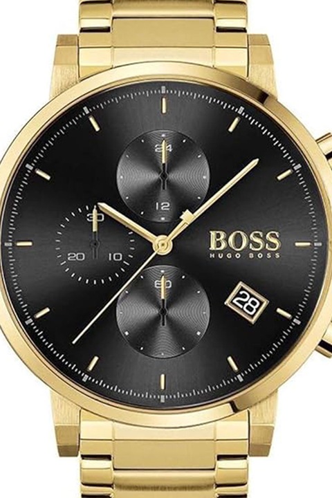 BOSS, Ceas analog din otel inoxidabil, Auriu - eMAG.ro