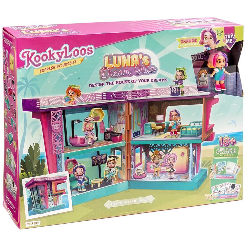 Комплект за игра Kookyloos - Къщата на Луна - eMAG.bg