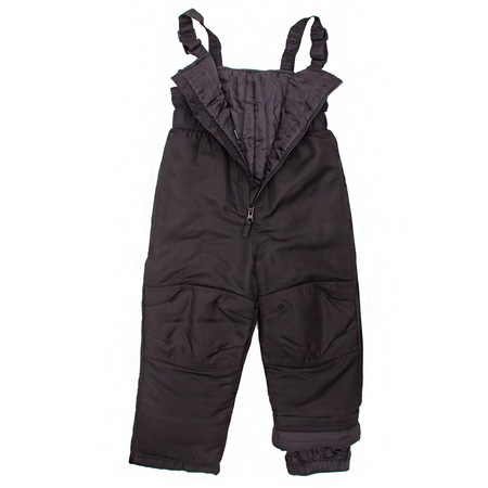 Pantaloni de schi cu bretele, Negru, 98 - eMAG.ro