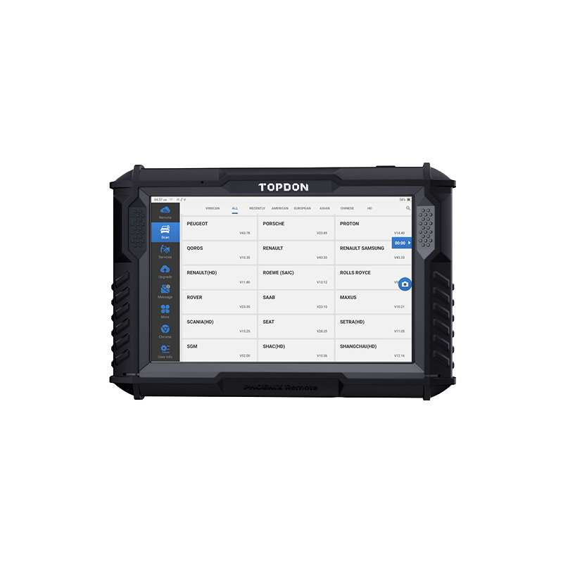 Tester auto multimarca Topdon Phoenix Remote tableta android inclusa ...