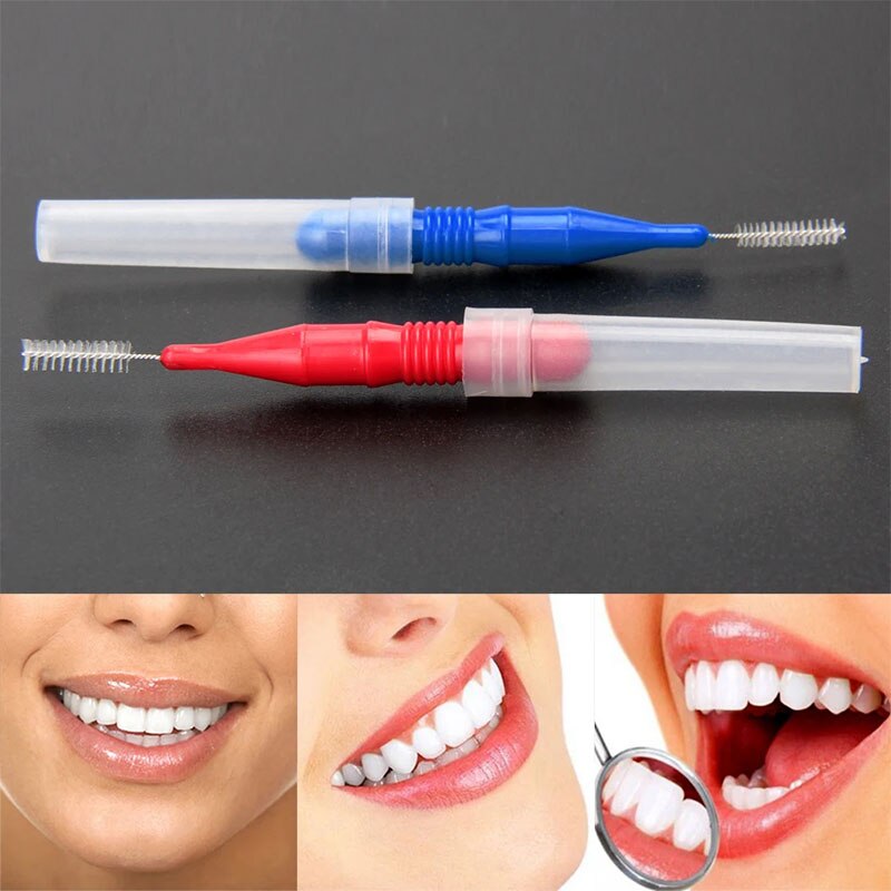 Set 50 periute interdentare, Peri moi, Multicolor - eMAG.ro