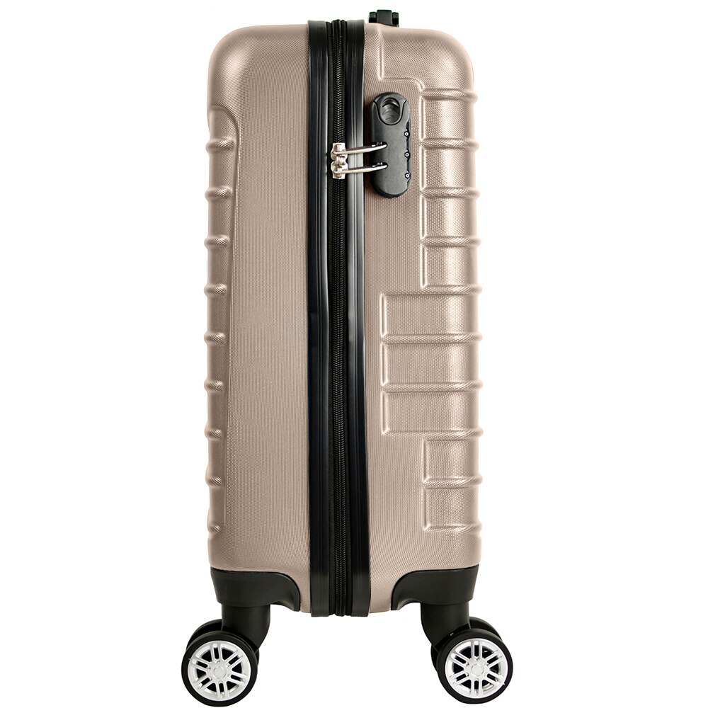 Set 2 trolere cabina, Quasar & Co.®, model Line, 40x30x20 cm cu roti ...