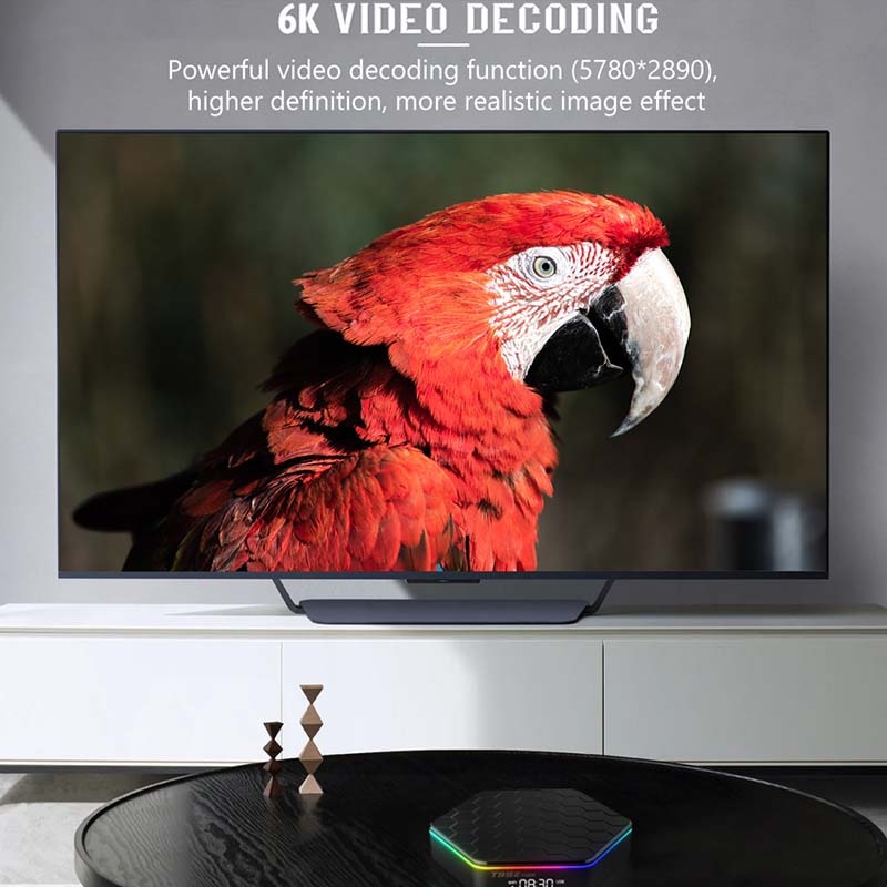 Mediaplayer, Mini PC TV Smart Box, Android 12,6K, dual-WIFI, Quad Core ...