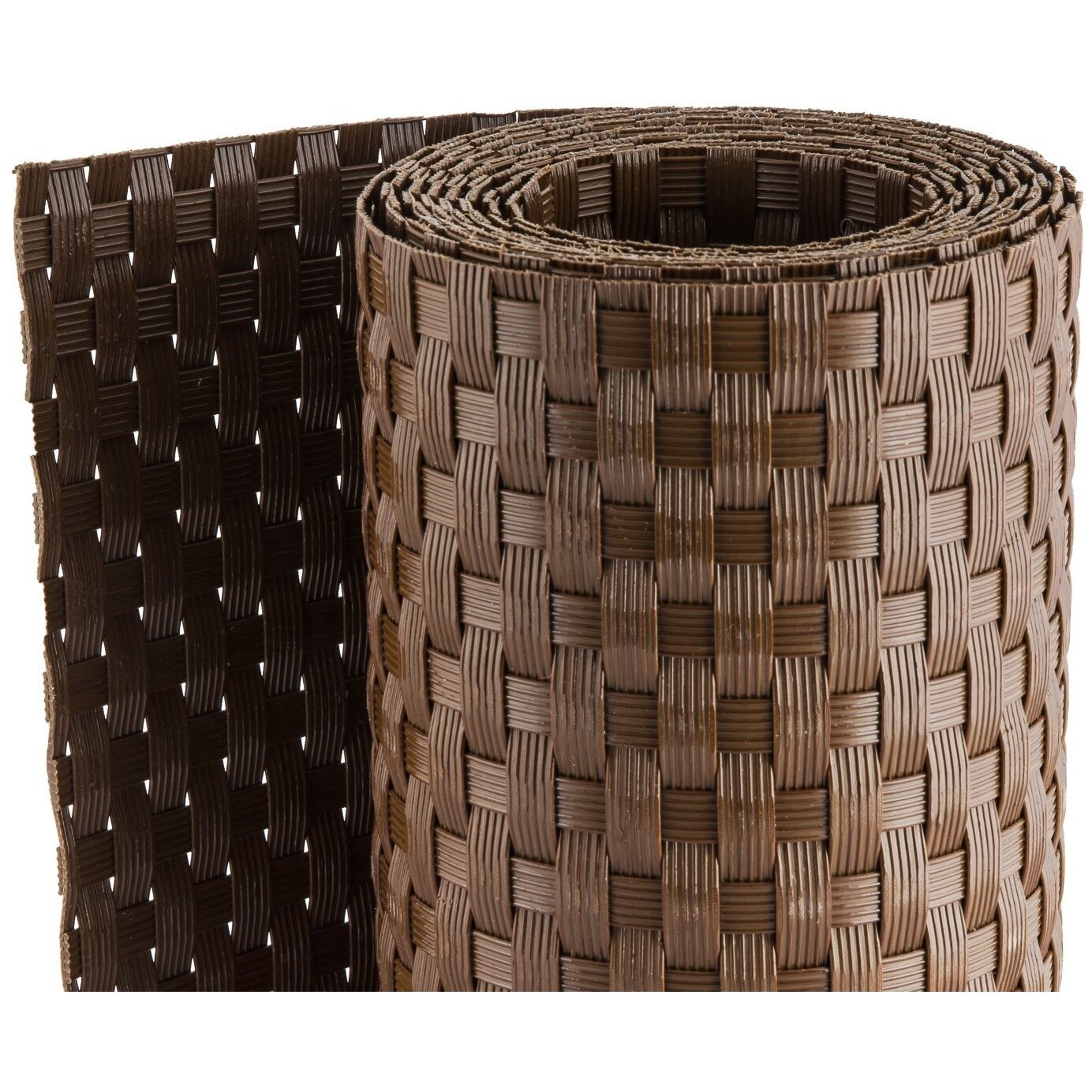 Paravan intimitate, opacizare gard, Rattan Tehnic, maro, 1 x 2m - eMAG.ro