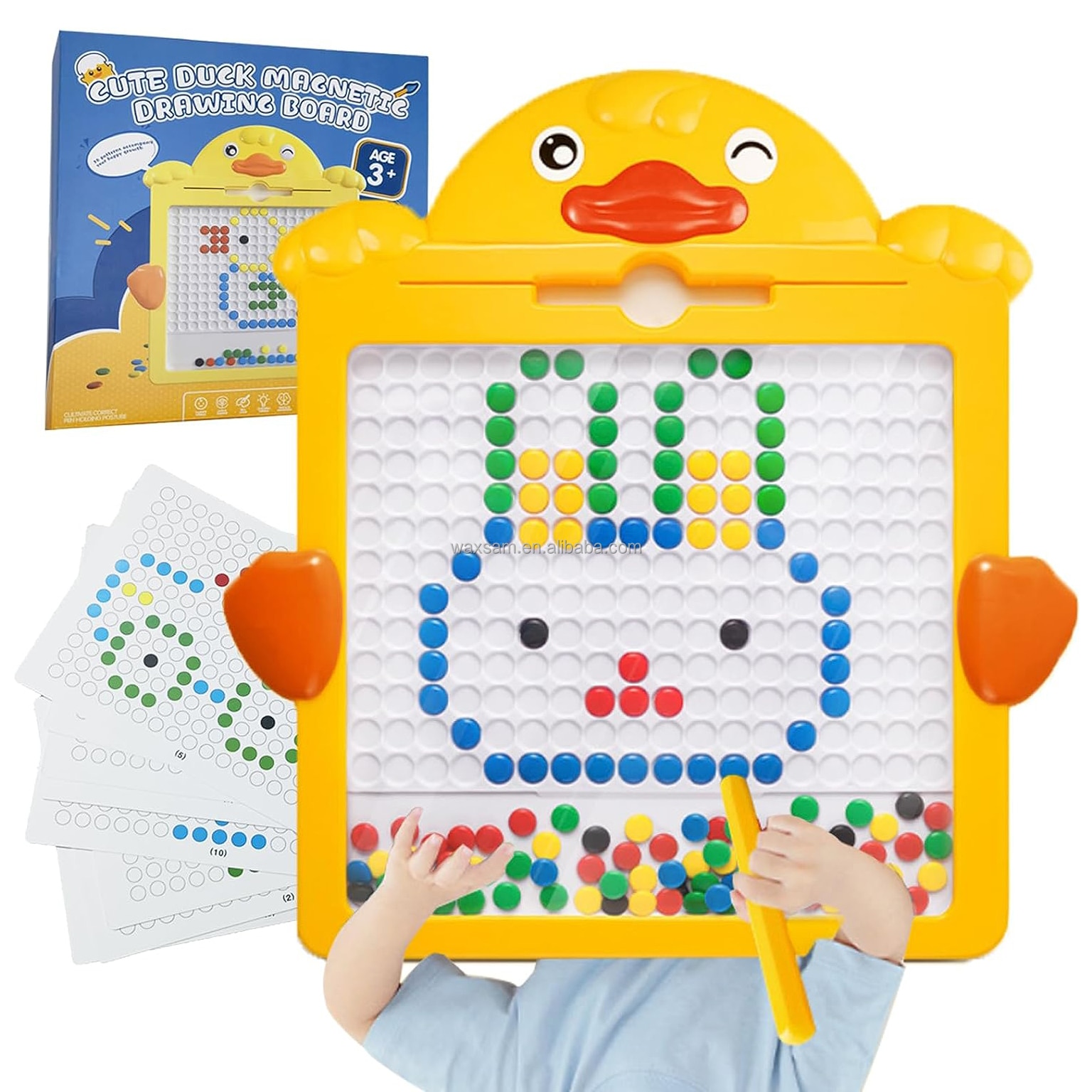 Tabla de desen magnetica educationala, de indemanare pentru copii cu 20 ...