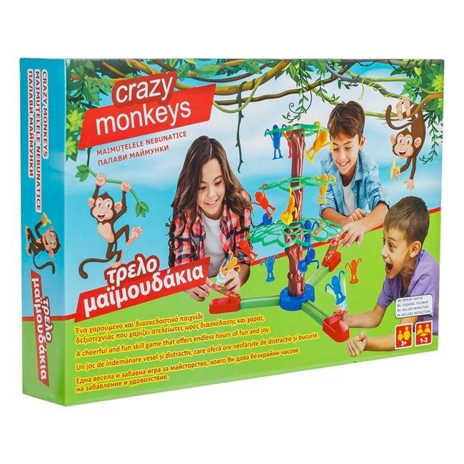 Shopiens® Crazy Monkeys настолна игра за деца - eMAG.bg